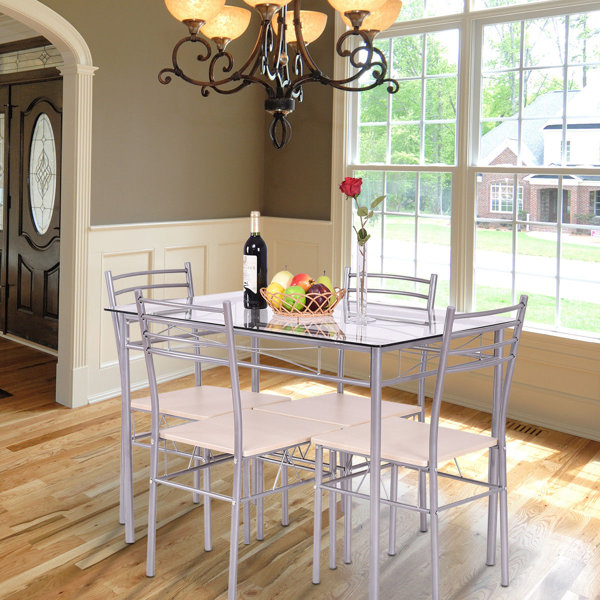 Glass-dinette-set | Wayfair